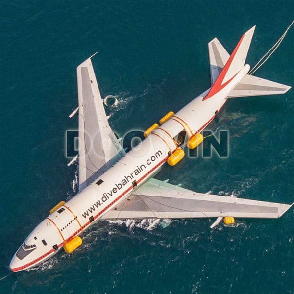 Boeing 747 Buoyancy Support - DOOWIN - Water Weight Bags, Underwater ...