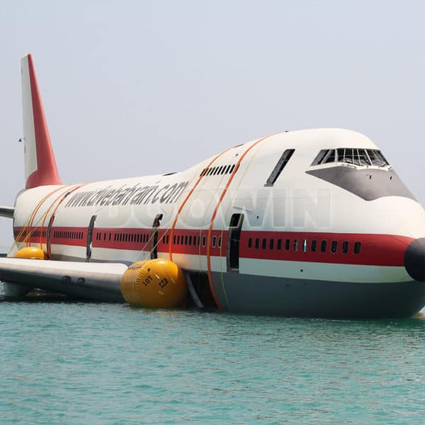 Boeing 747 Buoyancy Support - DOOWIN - Water Weight Bags, Underwater ...